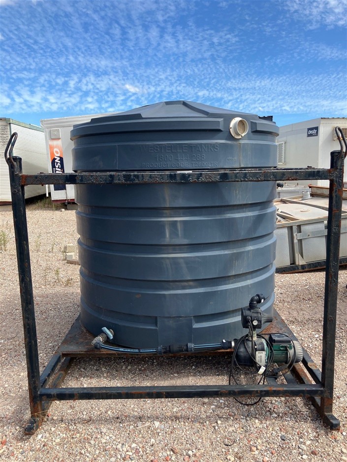 Water Tank - 2,800ltr (Muchea) Auction (0211-9058956) | Grays Australia