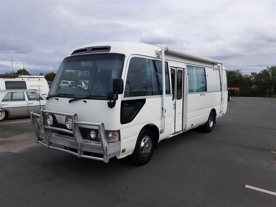2001 Toyota Coaster Motorhome Auction (0001-50082244) | Grays Australia