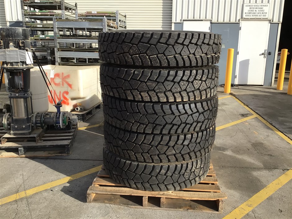 5 x unused Good Year Tyres Auction (0040-5060097) | Grays Australia