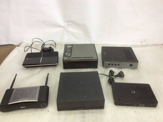 Sony Wireless Transceiver+Barco Wireless System+Ubiquiti Video Recorder ...