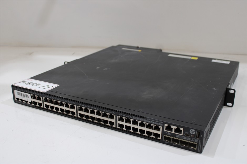 HP FlexNetwork 5510 48G PoE+ 4SFP+ HI Switch JH148A Auction (0019 ...