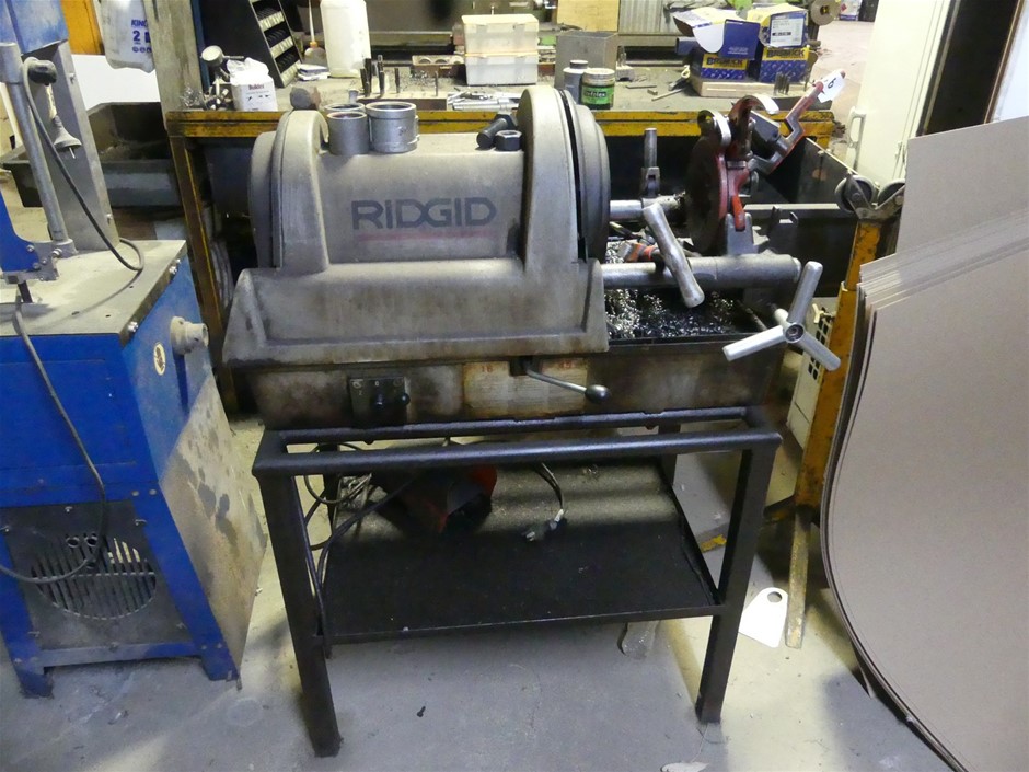 Rigid 1822 Threading Machine Auction (0066-5060038) | Grays Australia