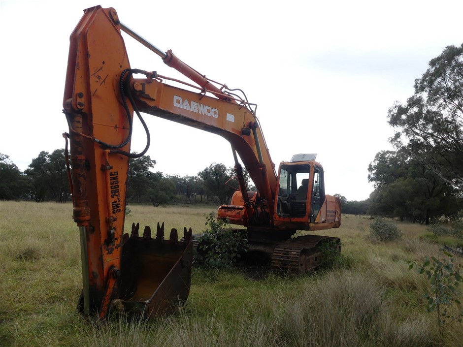 Daewoo 290 LC Excavator Auction (0040-5060103) | Grays Australia