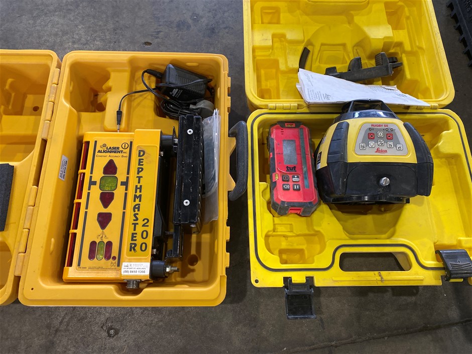 Laser Alignment Depthmaster 200 Control Sensor & Laser Level Auction ...