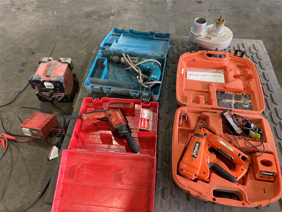 Drill, Nail Gun & Sundry Tools Auction (0040-8020422) | Grays Australia