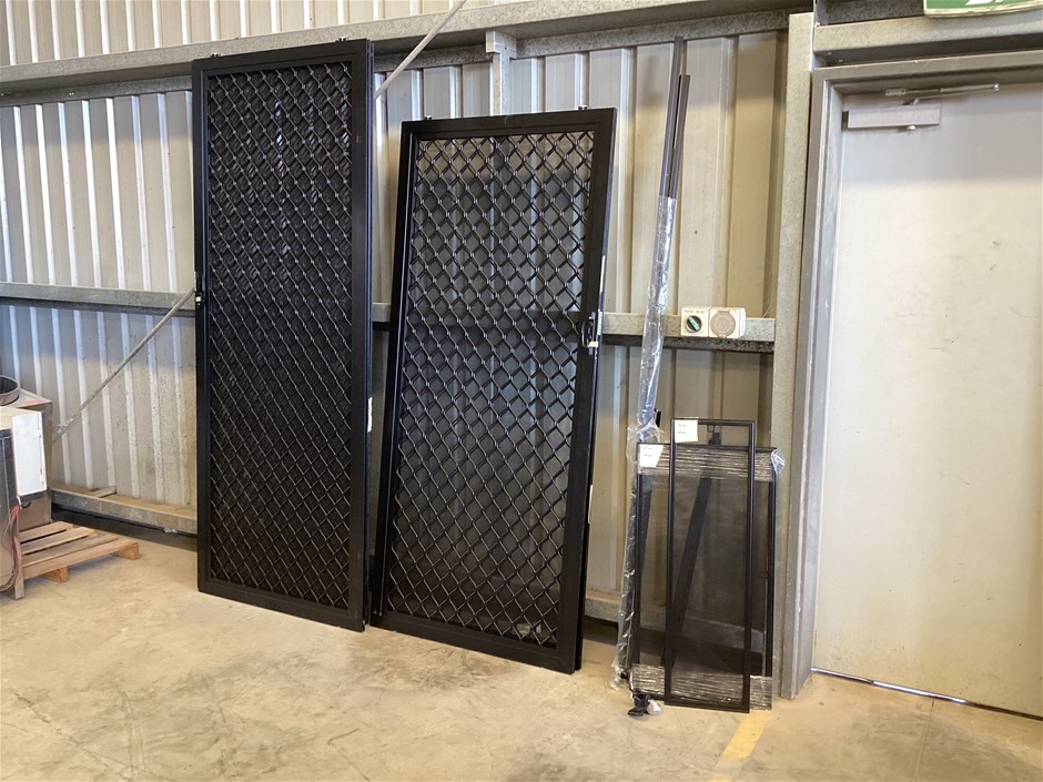 Sliding Stacker Security Doors and Frames Auction (0002-7058820 ...