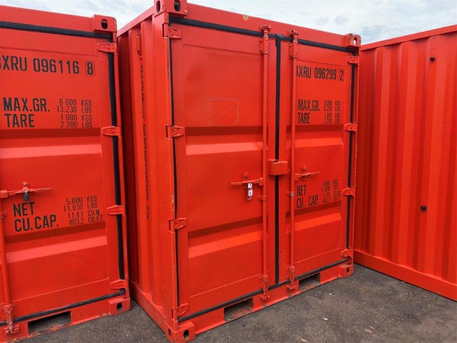 10' Steel Shipping / Storage Container Auction (0018-5060037) | Grays ...