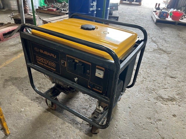 Subaru RGX7100 Portable Generator Auction (0067-5060038) | Grays Australia
