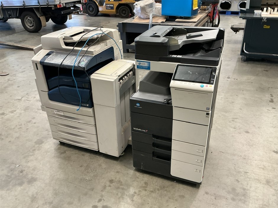 2 Large Copier Printers Auction (0027-9060387) | Grays Australia