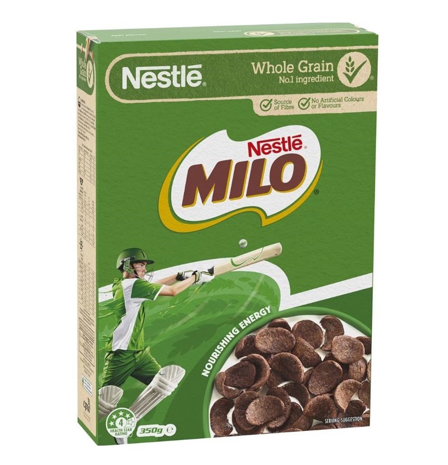 10 x NESTLE Milo Breakfast Cereal, 350g. NB: Best before 07/2025 ...