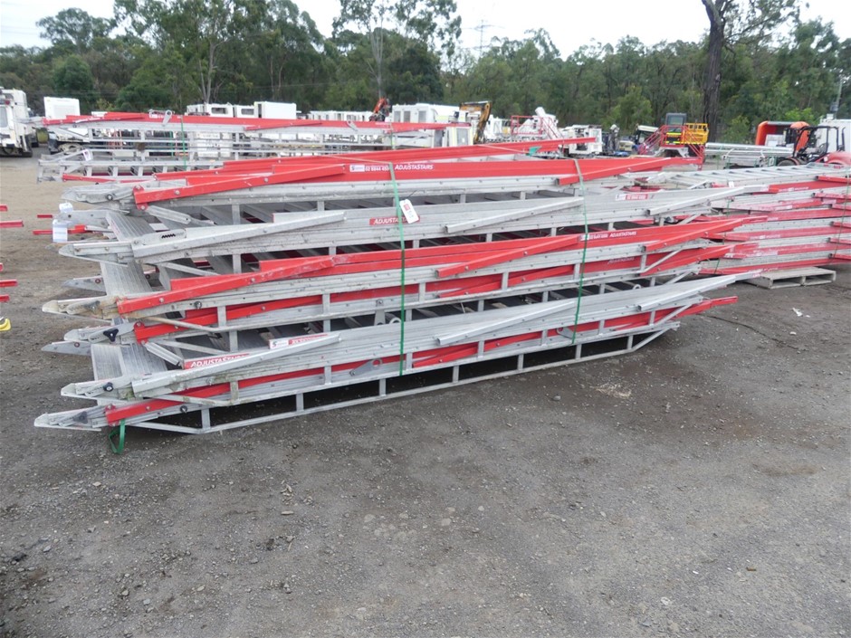 SAFE SMART Adjusta Stairs Alloy Access Stairs System Auction (0303 ...
