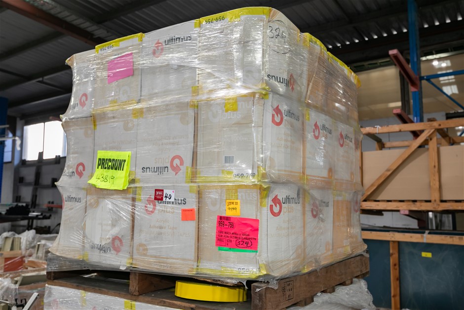 Ultimus Plus 959-759 Yellow Acrylic Packing Tapes Auction (0040-5060067 ...