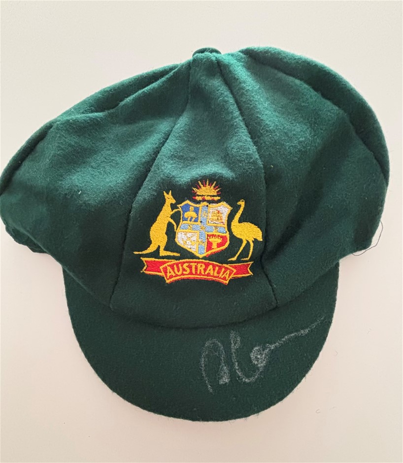 PAT CUMMINS SIGNED AUSTRALIAN CRICKET CAP Auction (0027-2569639) | Grays Australia
