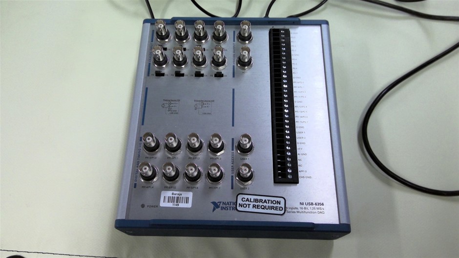 National Instruments NI USB-6356 X Series Multifunction DAQ Auction ...