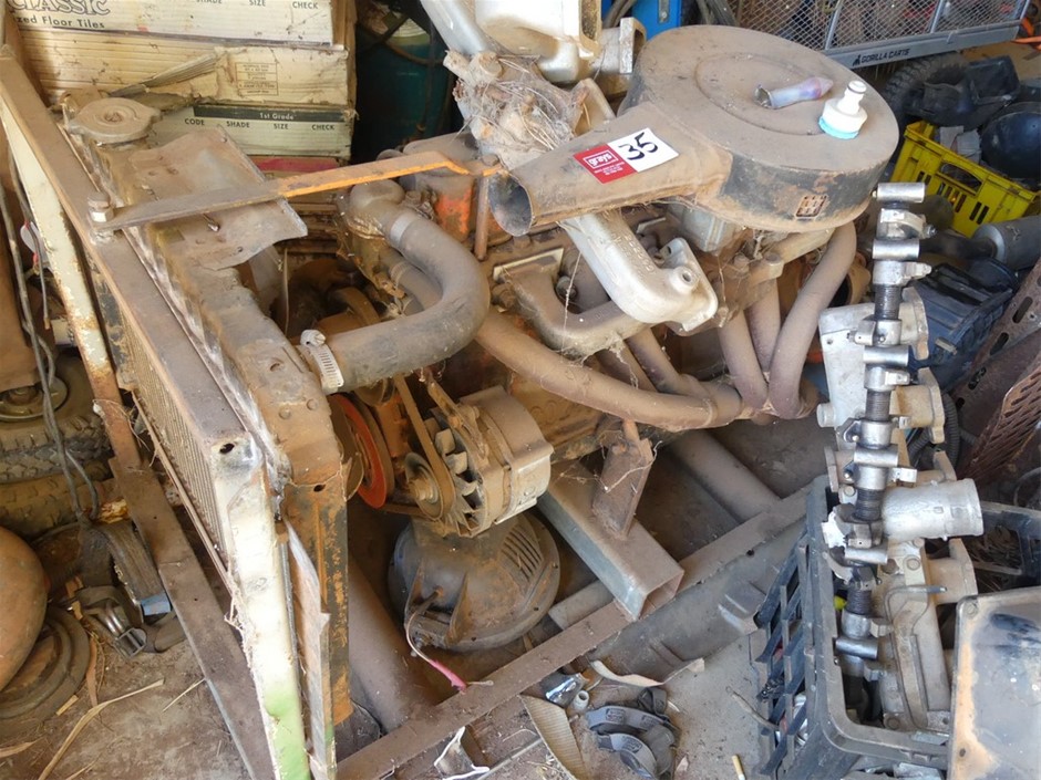 Holden 202 Holden 6 Cylinder Red Engine Auction (0035-5059991) | Grays ...