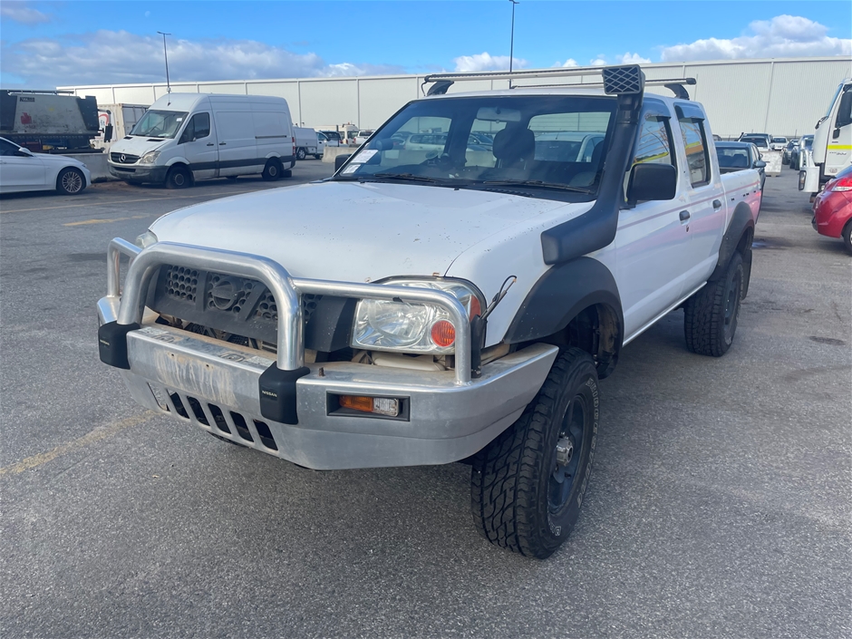 2003 Nissan Navara DX (4x4) D22 Turbo Diesel Manual Dual Cab Auction ...