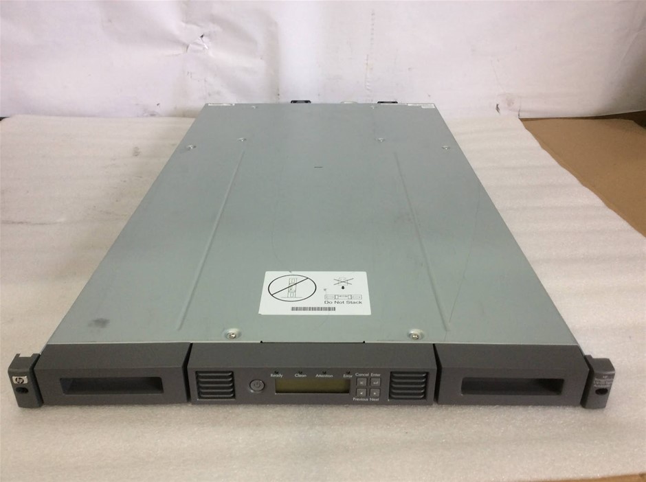 HP StarageWorks 1/8 G2 Tope Autoloader Server Tape Drive Auction (0021 ...