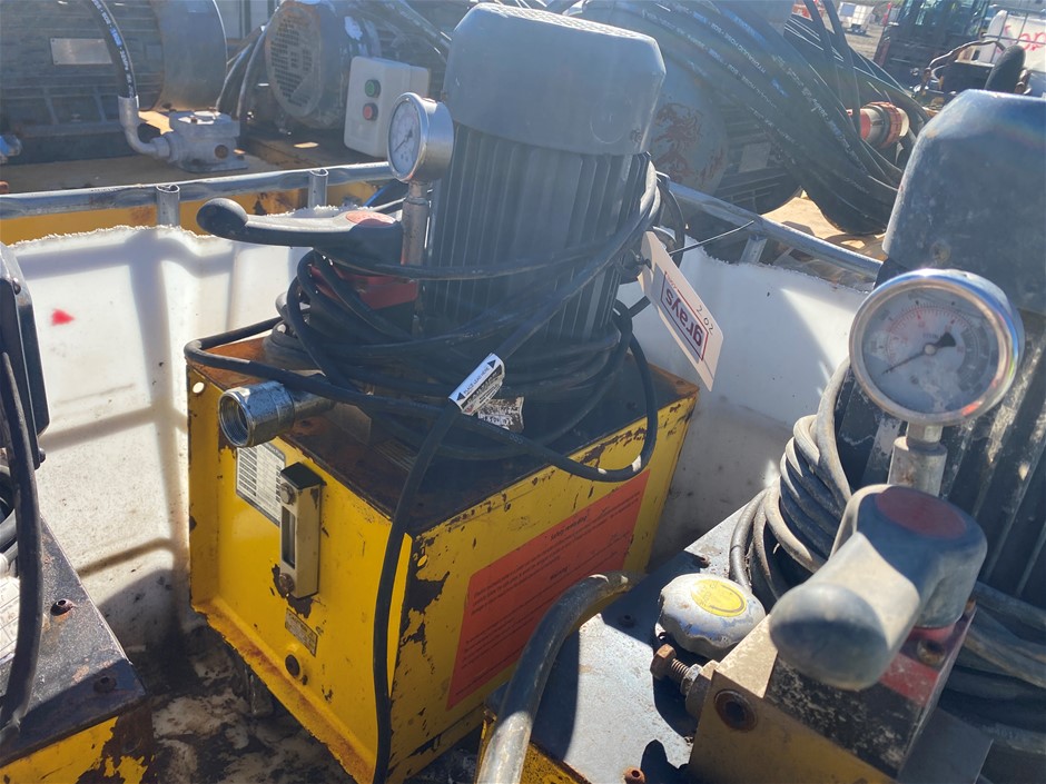 2023 KIET KET-SSB-220 Electric Hydraulic Pump Auction (0201-5060037 ...