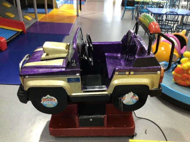 Turbo car coin operated kids ride Auction (0118-8020561) | Grays Australia