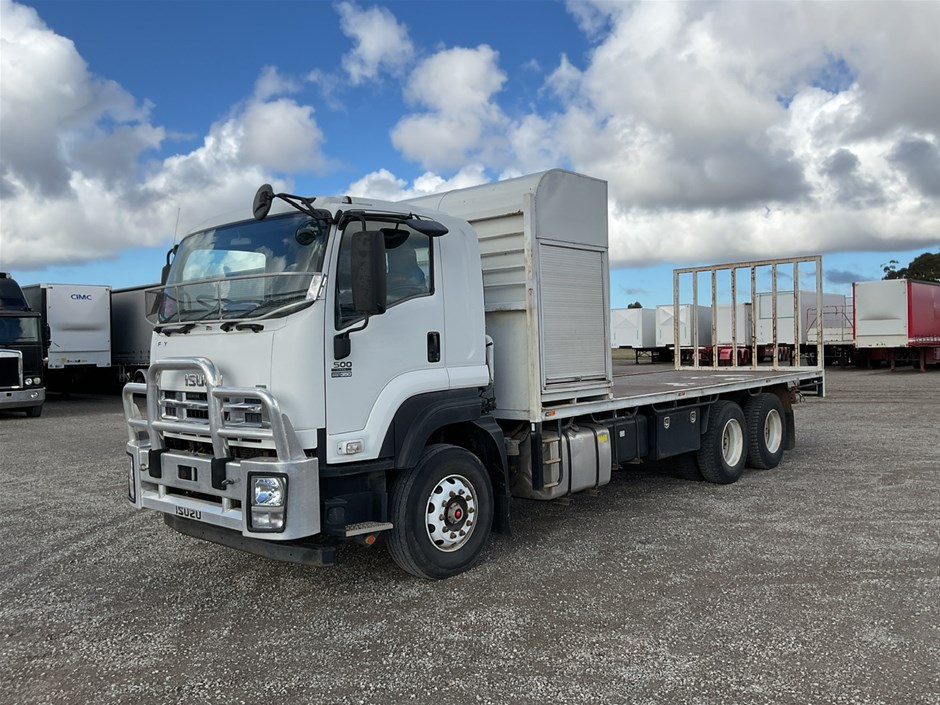 2017 Isuzu FXY 1500 Long 6 x 4 Tray Body Truck Auction (0001-3034148 ...