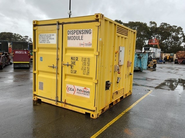 Fuel Module Yellow 10Ft Container Auction (1041-7057992) | Grays Australia