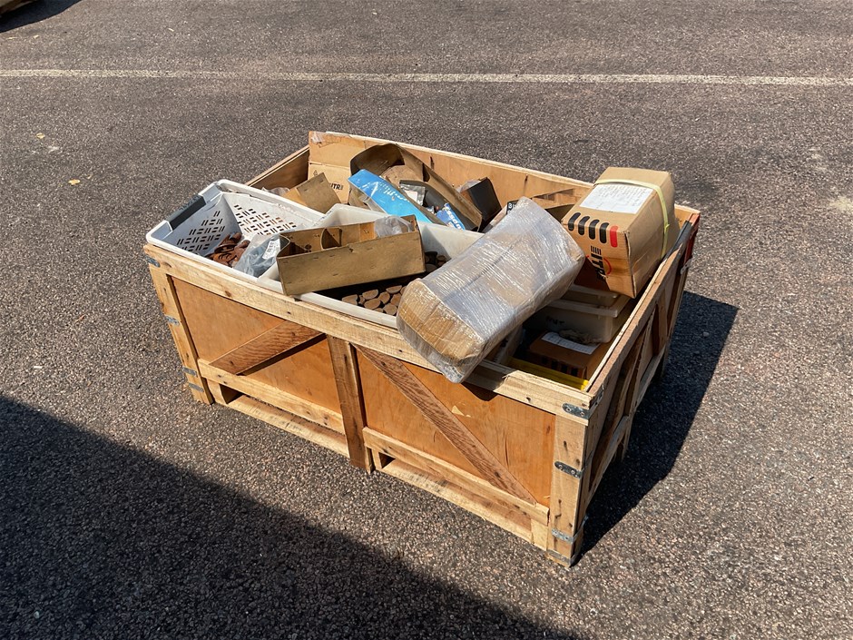 Crate of Machinery Parts Auction (0072-8020616) | Grays Australia