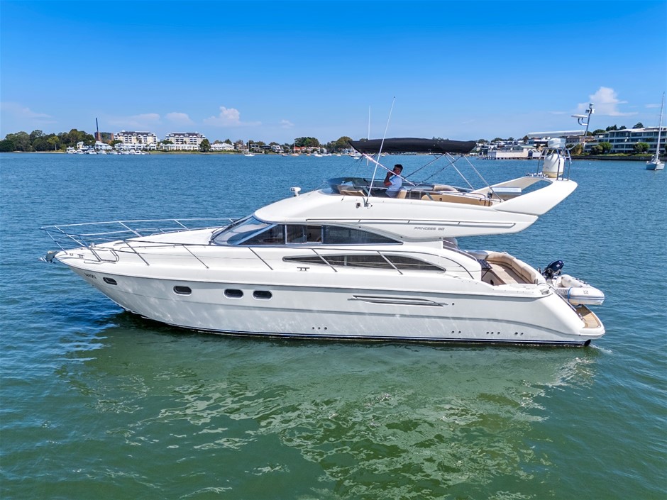 2001 Princess 50 Flybridge Auction (0001-10082502) | Grays Australia