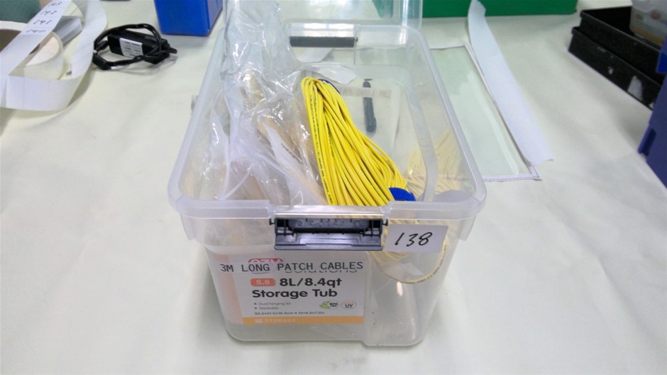 3m Long Optical Patch Cables Auction (0138-5060247) | Grays Australia