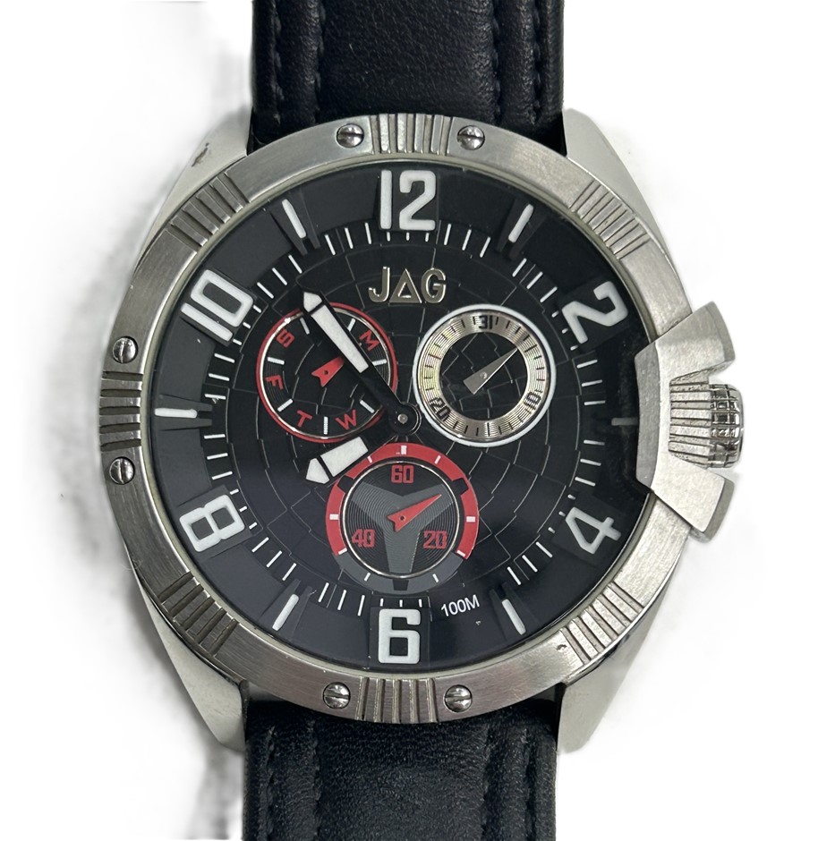 JAG Chronograph Men's Watch Auction (0191-2570216) | Grays Australia