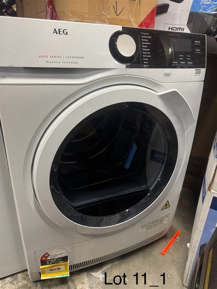 AEG Dryer Auction (0011-2570045) | Grays Australia
