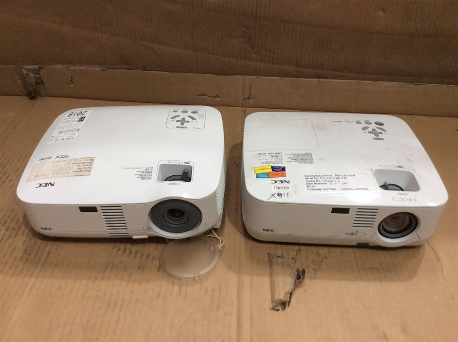 NEC VT590 Projector Auction (0027-2570094) | Grays Australia