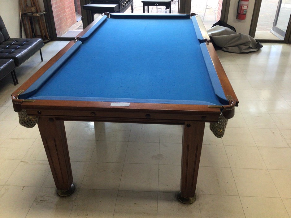 Beta Billards Slate Topped Pool Table Auction (0072-8020595) | Grays ...