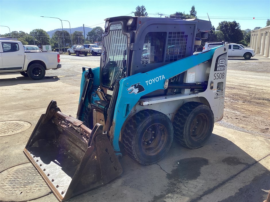 2018 Toyota Husky 30-5SDK8 Skid Steer Loader (Wheeled) Auction (0001 ...
