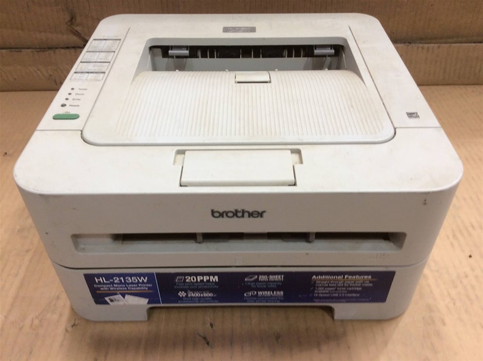Brother HL-22 70DW Monochrome Wireless Printer Auction (0006-2570250 ...
