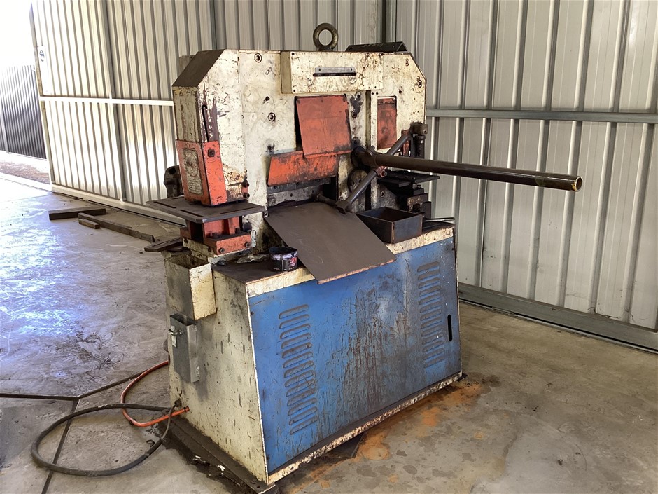 2005 Sunrise Hydraulic Iron Worker Auction (0016-7058632) | Grays Australia