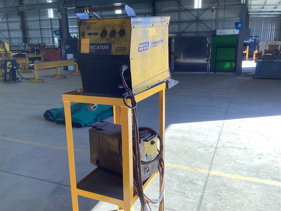 WIA Fabricator Mig Welder On Stand Auction (0026-7058632) | Grays Australia
