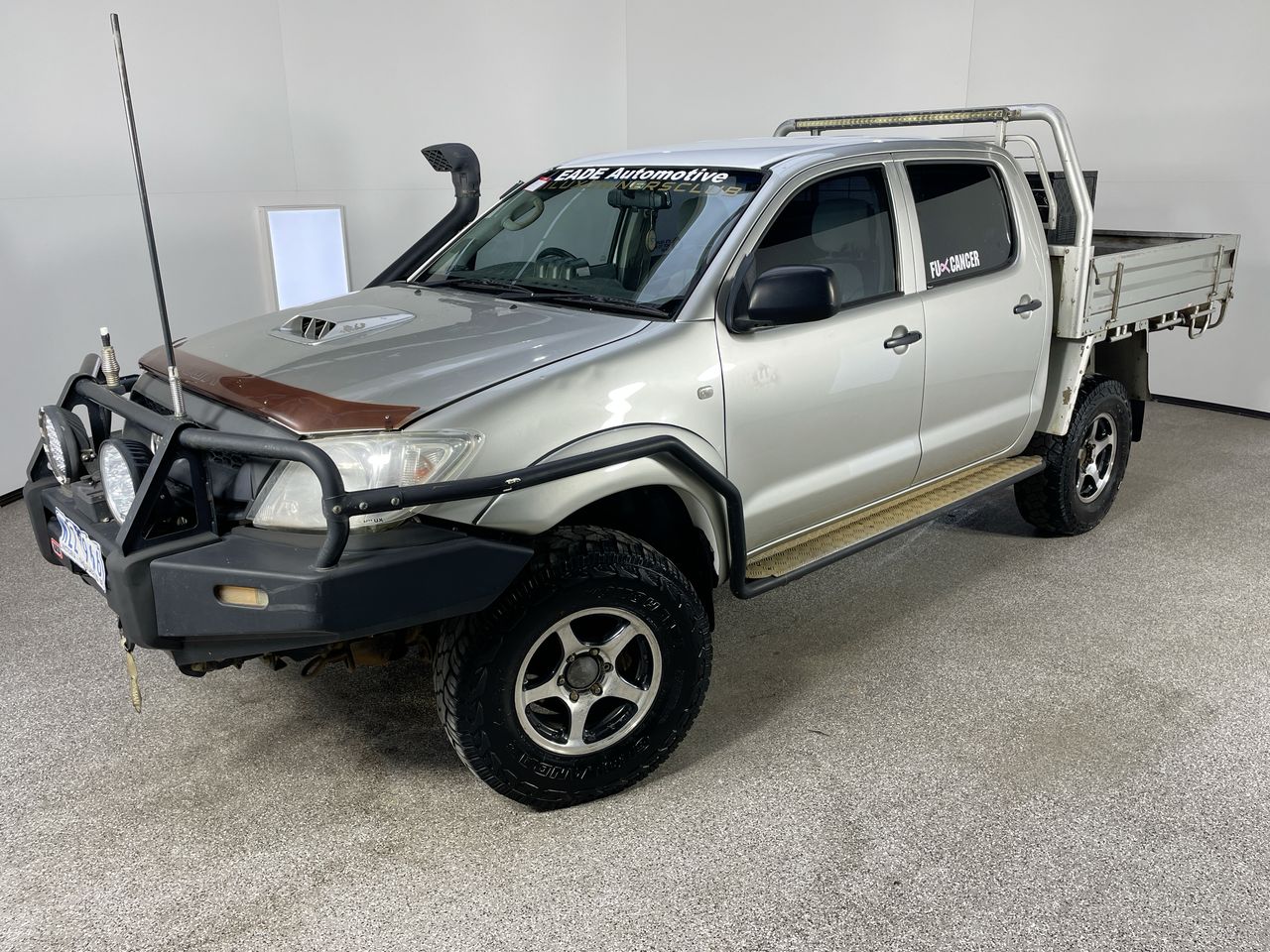 2008 Toyota Hilux SR (4x4) KUN26R Turbo Diesel Manual Crew Cab Chassis ...