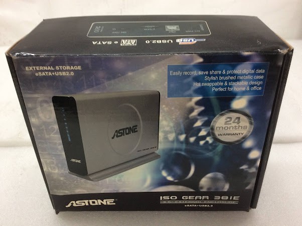 Astone ISO Gear 381E External HDD Enclosure New Auction (0021-2570912 ...
