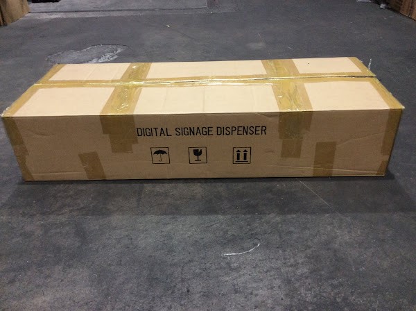 Unknown Brand Digital Signage Dispenser New w/box Auction (0021-2571323 ...