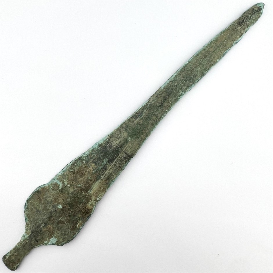 2700 BC ANCIENT WESTERN ASIATIC BRONZE DAGGER Auction (0001-2573105 ...