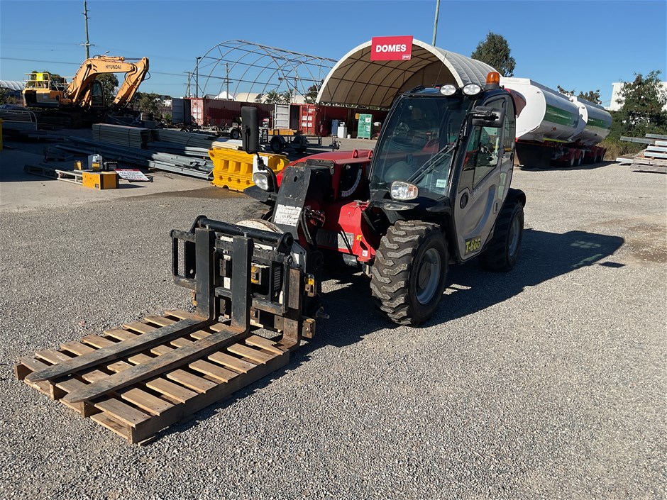 2020 Manitou MT-X 625T S2 Telehandler (With Rotator Attachment) Auction ...