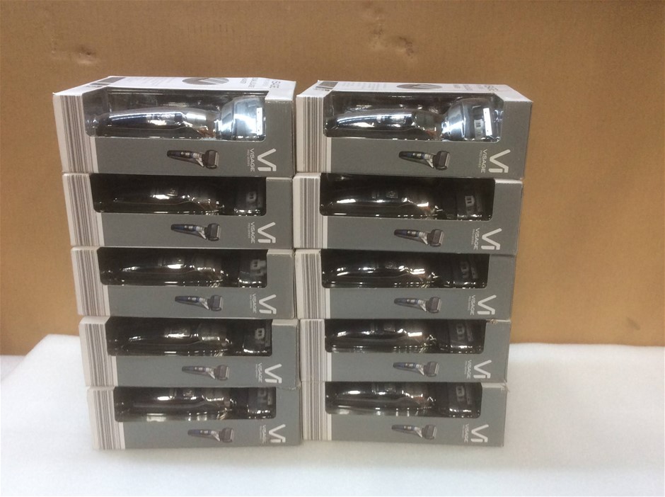 Visage Pro Series Double Blade Shaver (Lot of 10) Auction (0002-2571634 ...