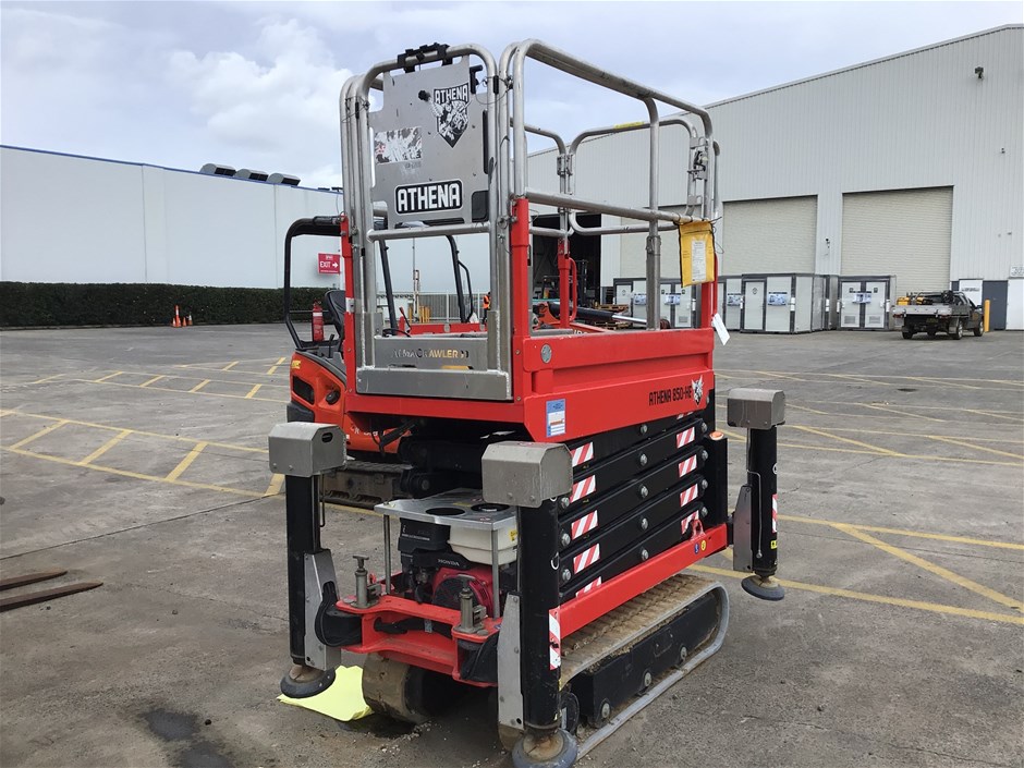 2019 Athena 850-HE Scissor Lift Auction (0025-5060836) | Grays Australia