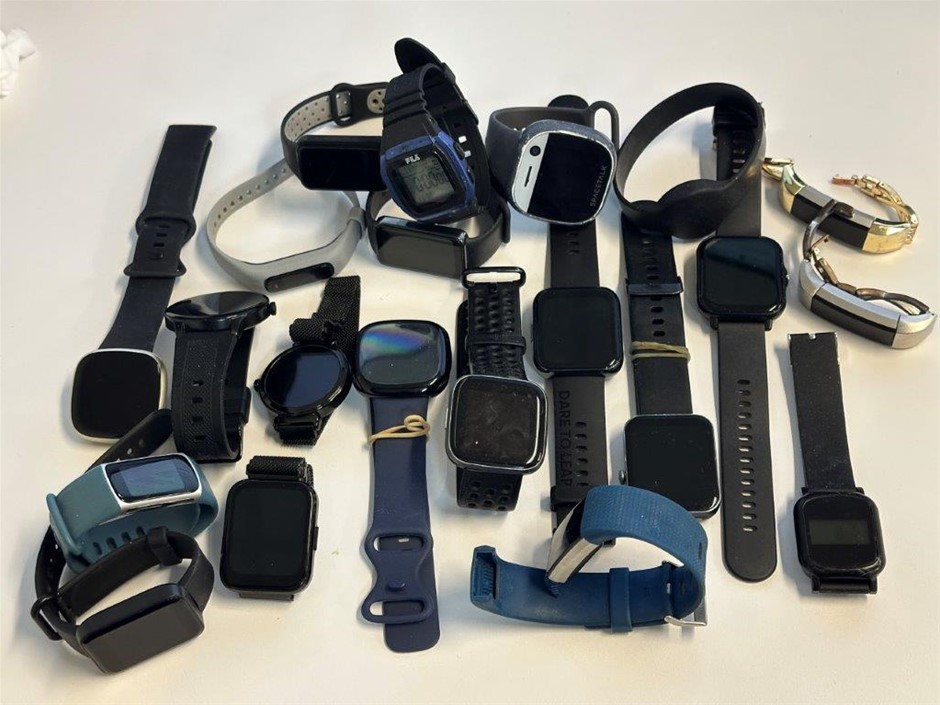 20 x Assorted Styles and Brands of Smart and Digital Watches Auction ...