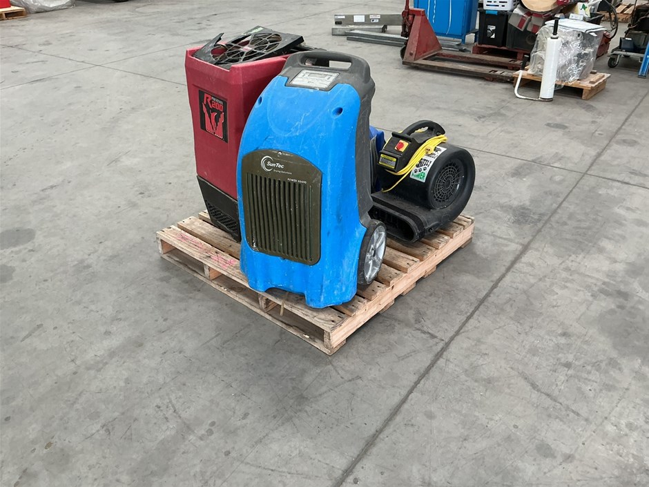 Pallet of Blowers and Dehumidifers Auction (0002-3034710) | Grays Australia