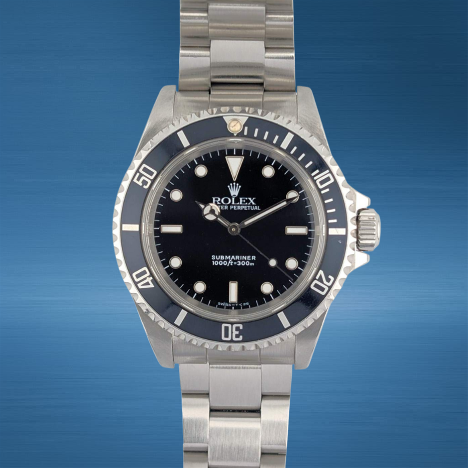 Rolex 14060 Submariner No Date 40mm 1991 WxO Auction (0021-2571972 ...