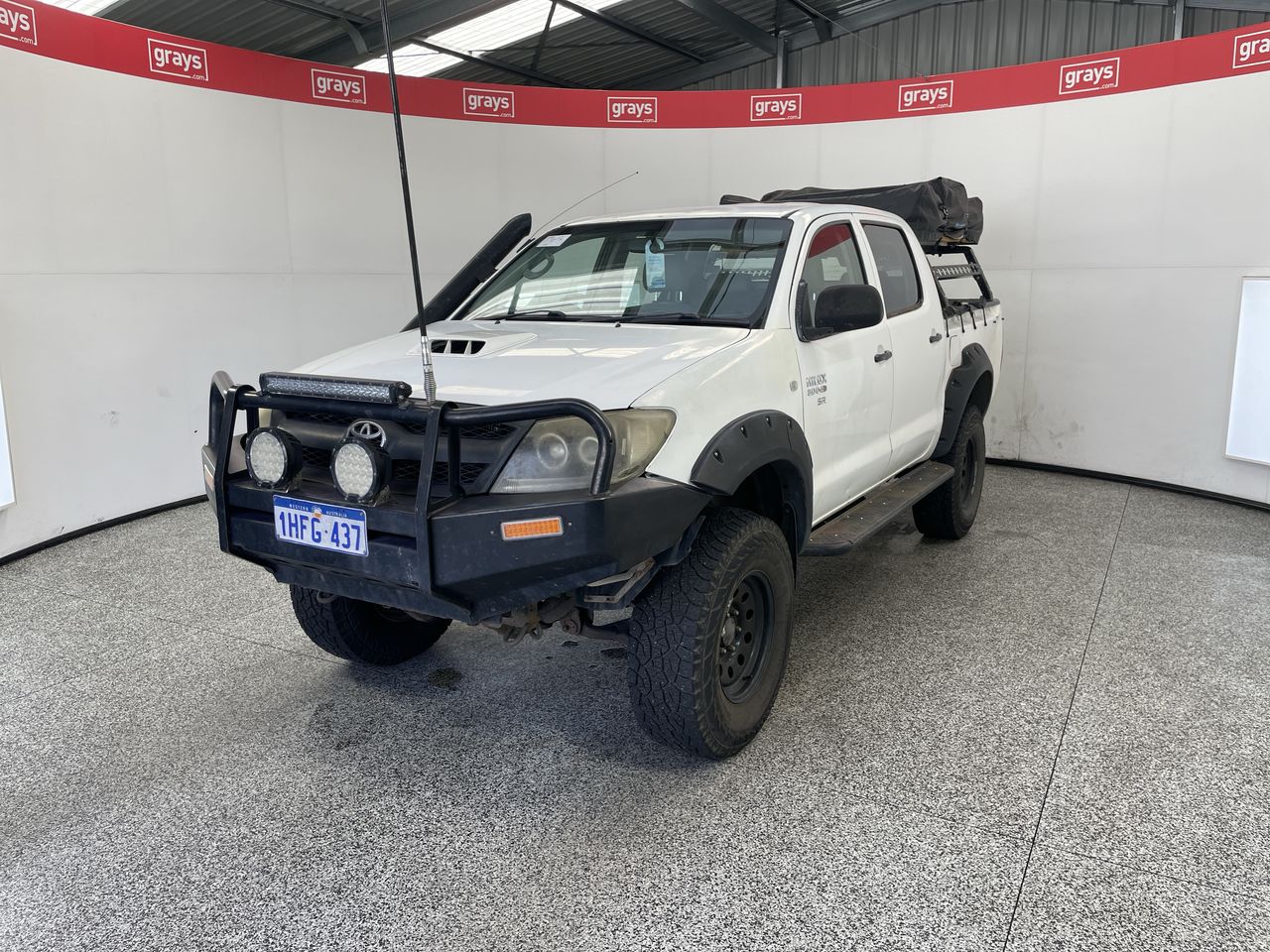 2007 Toyota Hilux SR (4x4) KUN26R Turbo Diesel Manual Dual Cab Auction ...