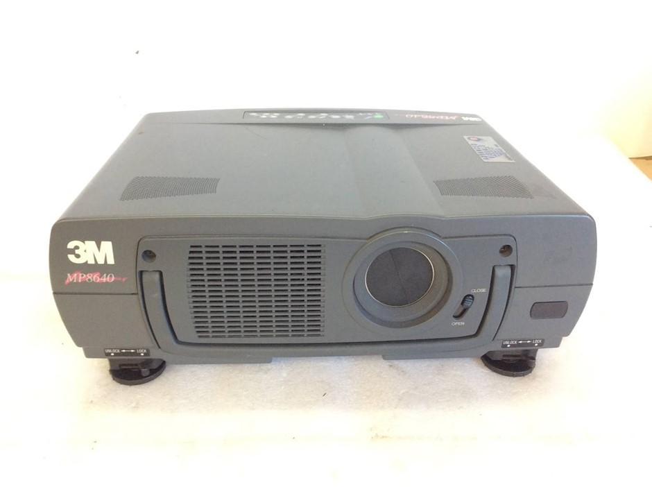 3M MP8640 LCD Projector Auction (0002-2571993) | Grays Australia