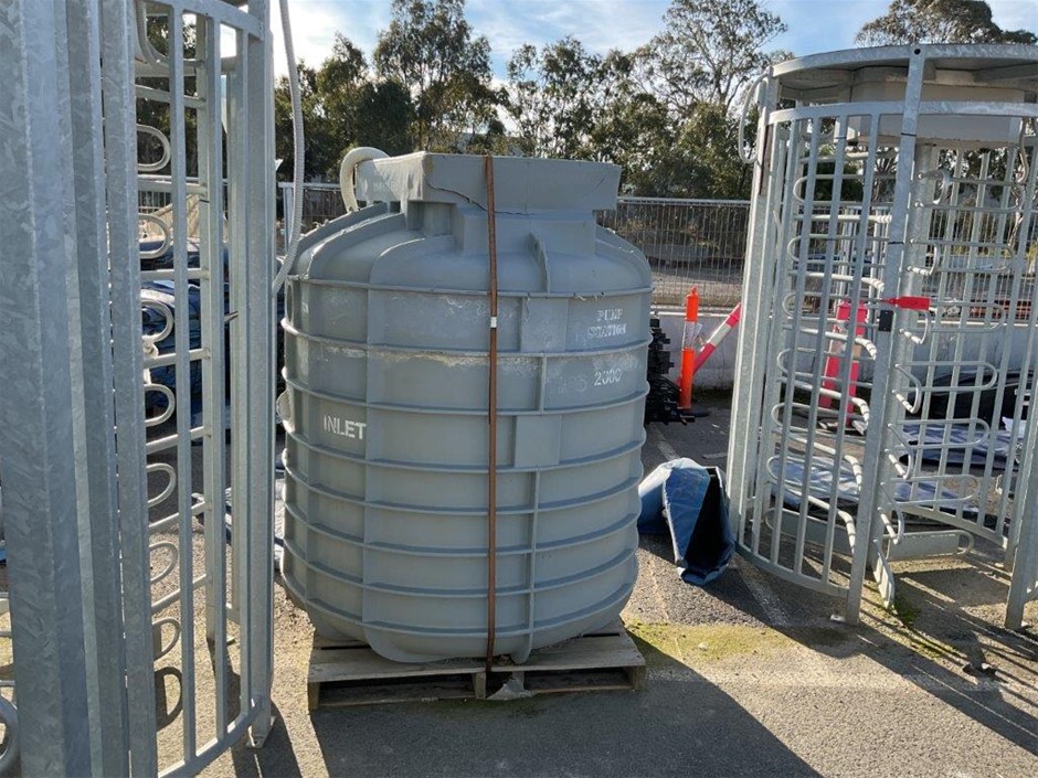 Halgan P/L Poly Septic Tank Auction (0114-3034610) | Grays Australia
