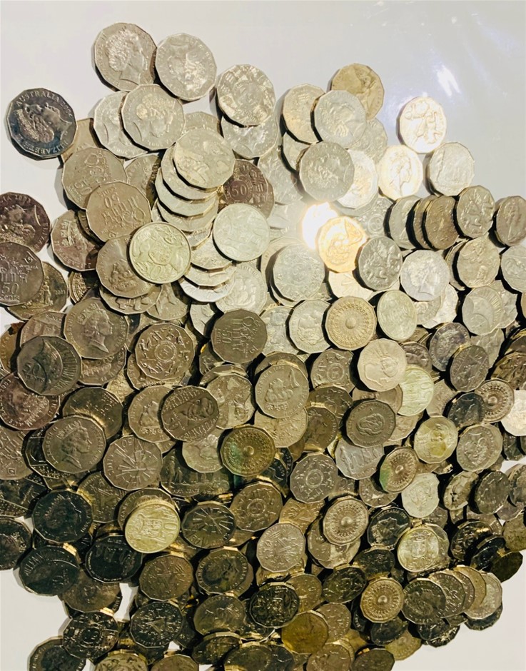 Lot of commemorative 50 cent pieces approx 400 items Auction (0029 ...
